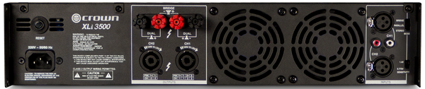 Crown XLi 3500 Stereo Power Amplifier – Cs Pro Audio LLC