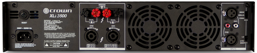 Crown XLi 3500 Stereo Power Amplifier – Cs Pro Audio LLC